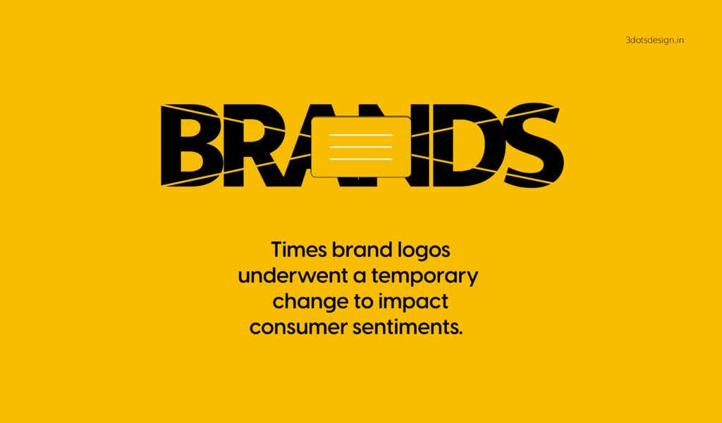TIMES BRAND LOGOS UNDERWENT A TEMPORARY CHANGE TO IMPACT CONSUMER ...